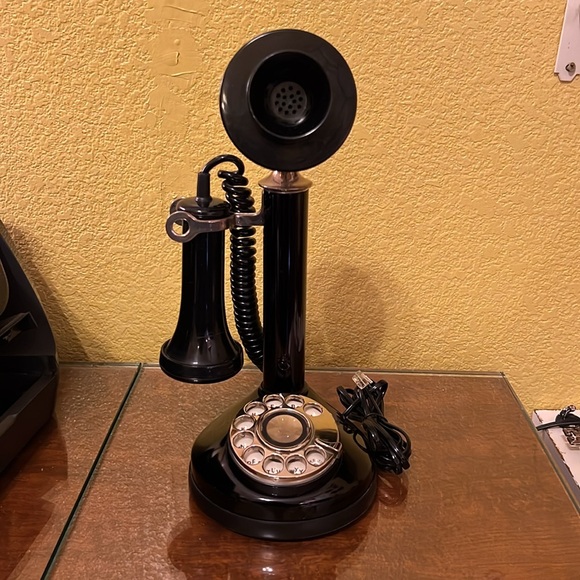 Office | Vintage Candlestick Rotary Phone 1973 Works Great | Poshmark